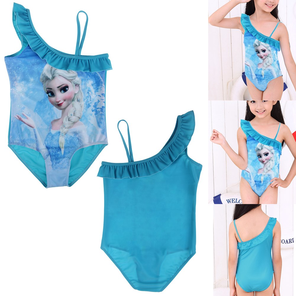 Frozen Elsa Anna Bikini Pc Bathing Swimsuit T Swimsuits Bathing Hot Sex Picture