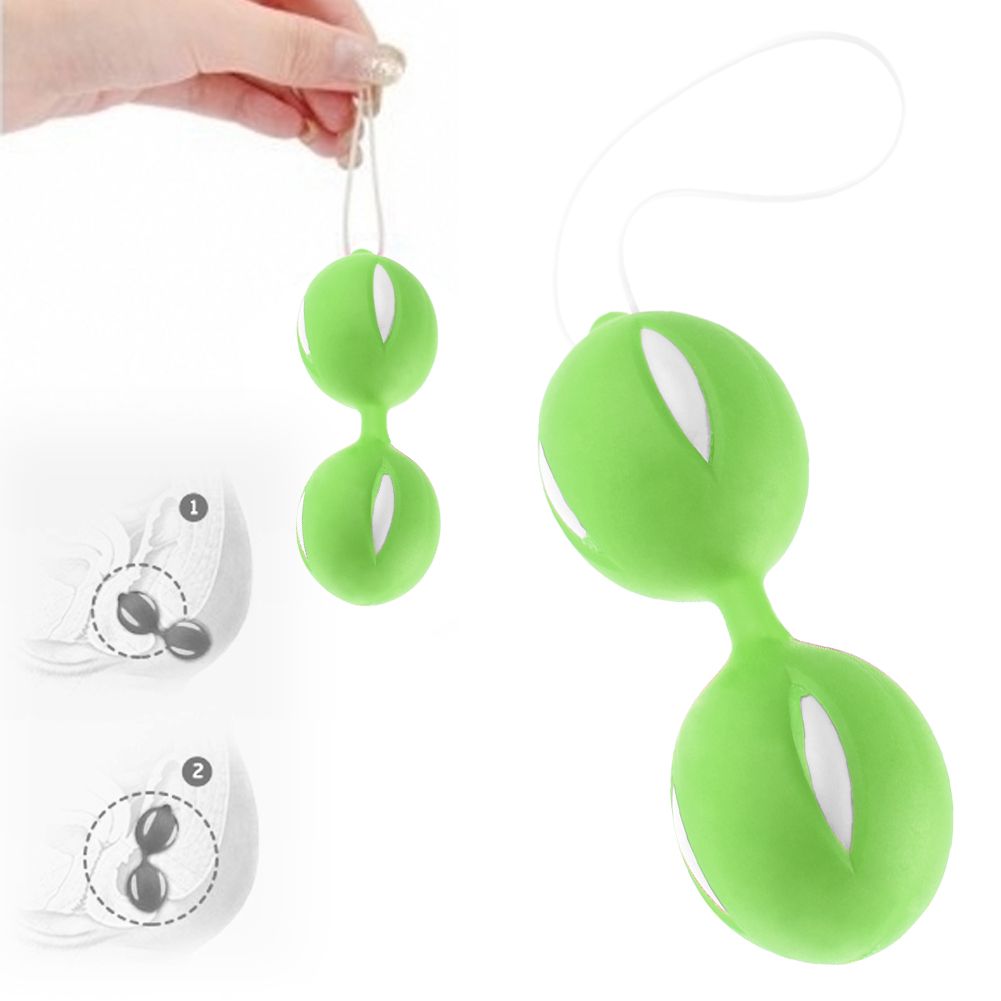 Smart Duotone Ben Wa Ball On String Weighted Female Kegel Vaginal Tight